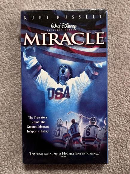 Disney | Media | Miracle Vhs Movie 204 Release Walt Disney Olympic ...